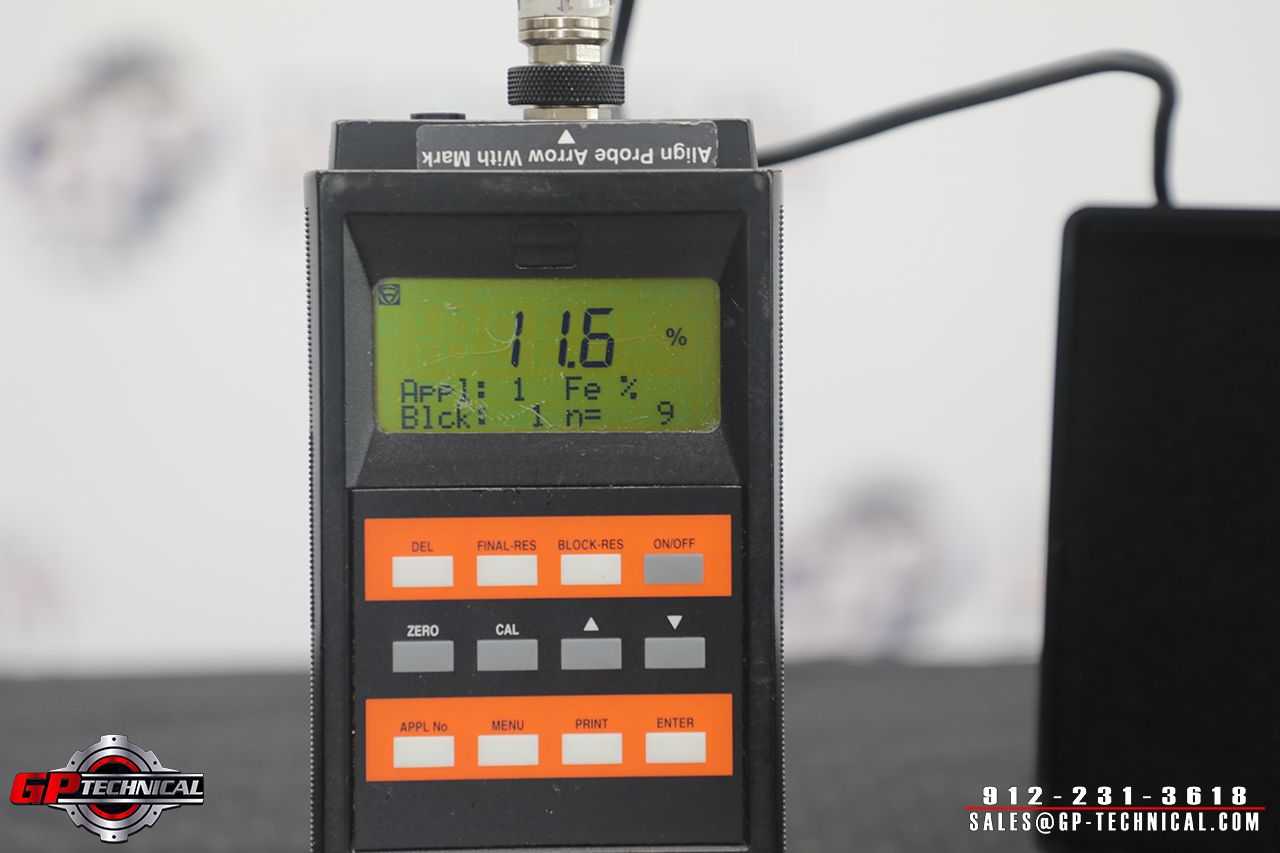 Fischer Feritscope MP30 Ferrite Content Tester Kit w/Probe! - GP Technical