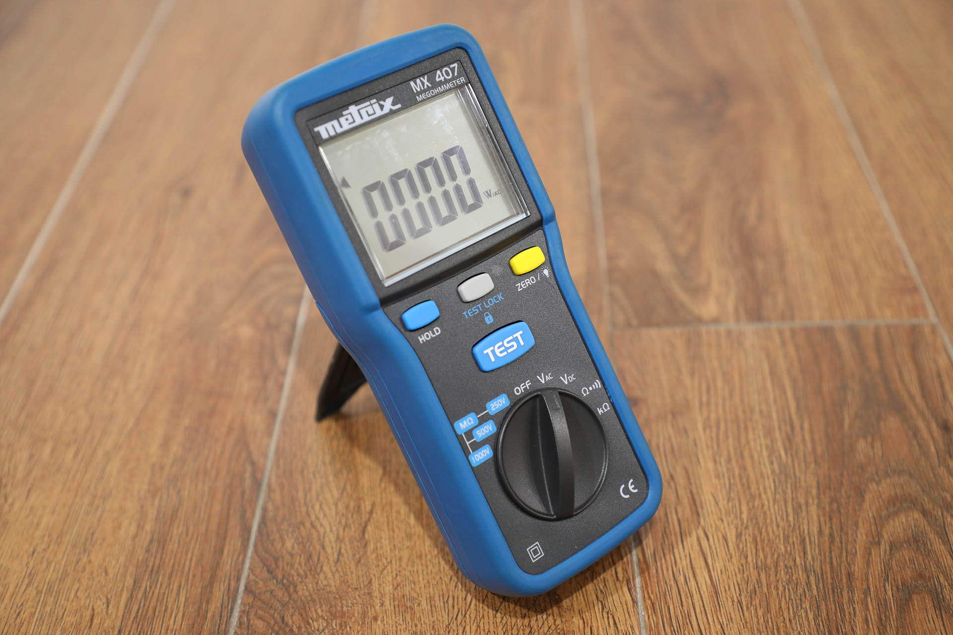 Metrix Megohmeter MX407 / Multimeter NDT Electrical Testing Wires Leads ...