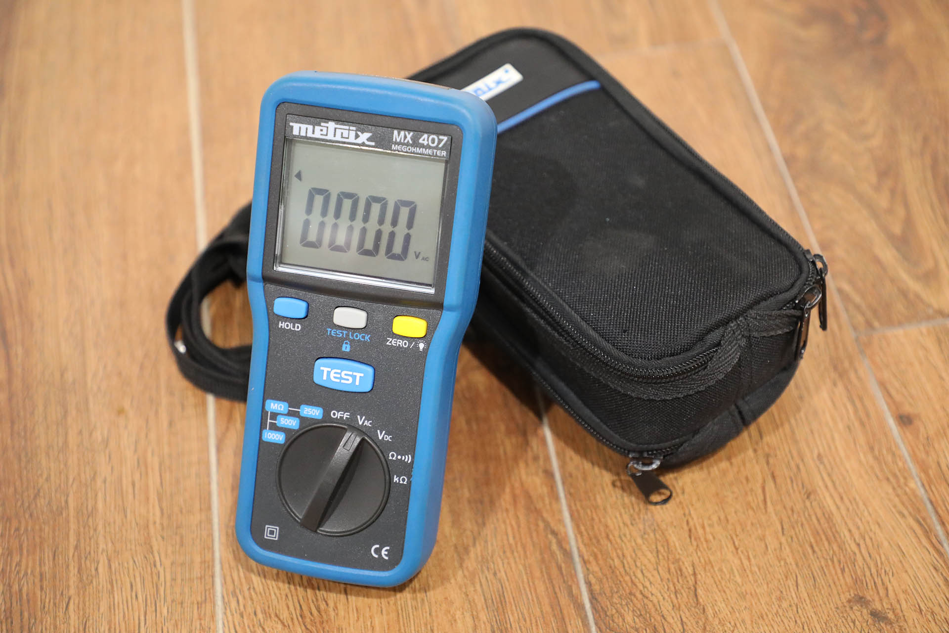 Metrix Megohmeter MX407 / Multimeter NDT Electrical Testing Wires Leads ...